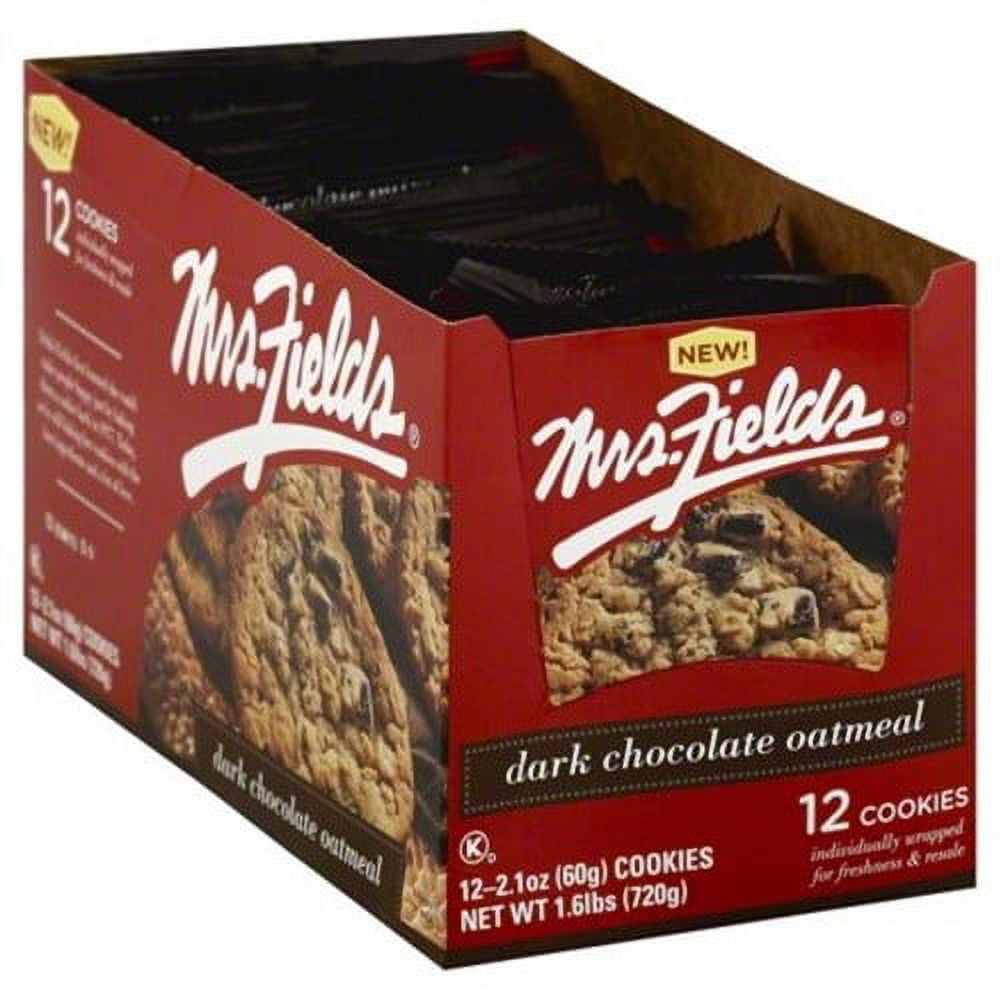 Mrs. Fields Jumbo Individually Wrapped Chocolate Chip Cookies (12 count ...