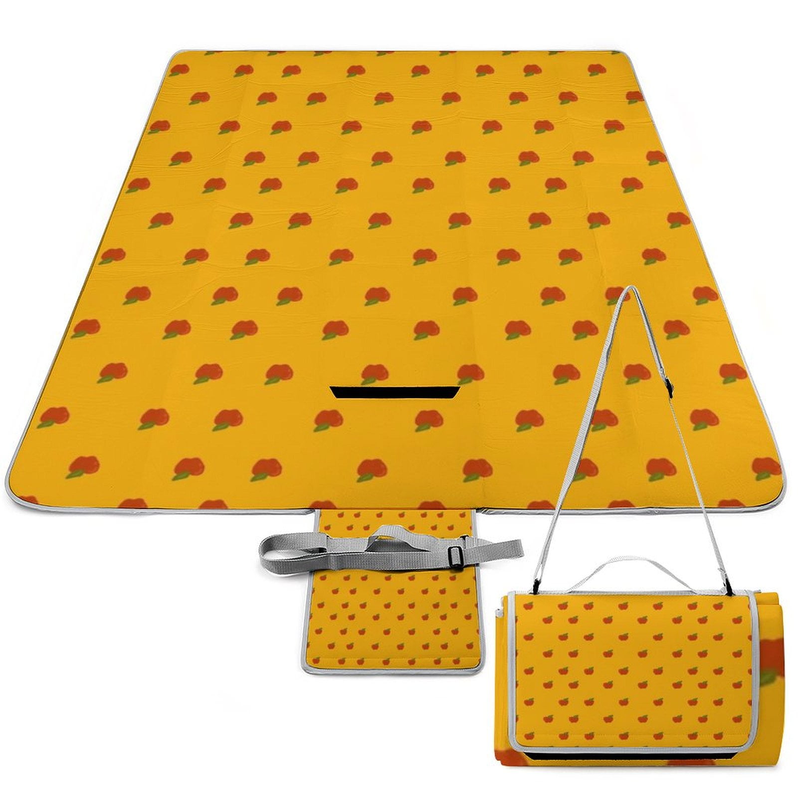Mrs Fox's Square Picnic Mat Waterproof Beach Mat Folding Mattress ...