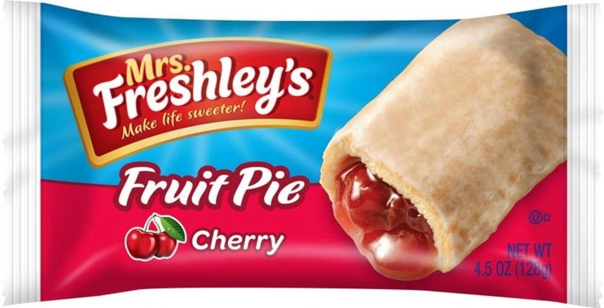 Mrs. Freshley's Cherry Fruit Pies, 8 Count Case, Full Size ...