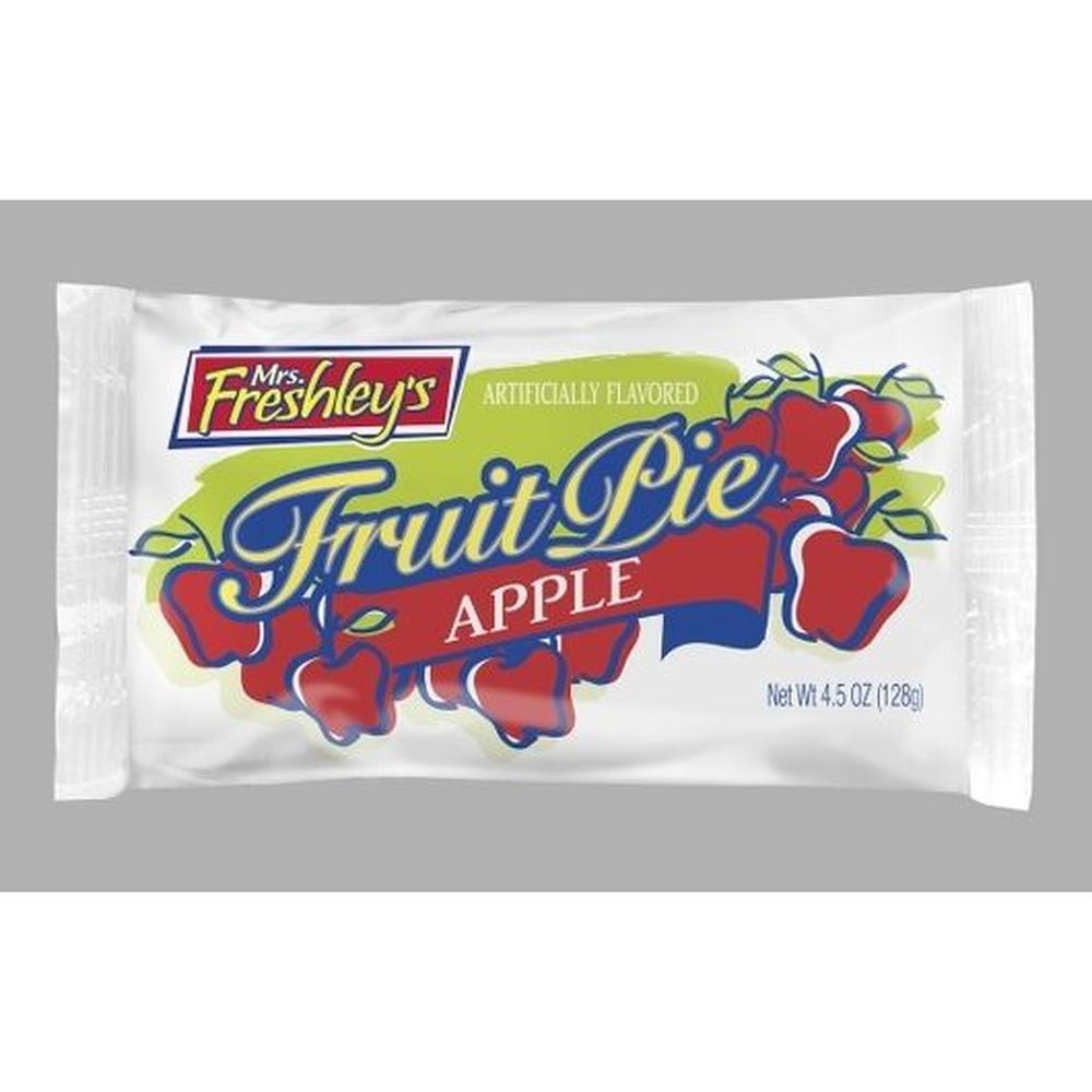 Mrs.Freshleys Fruit Filled Single Serving Apple Pie Snack, 4.5 Ounce ...