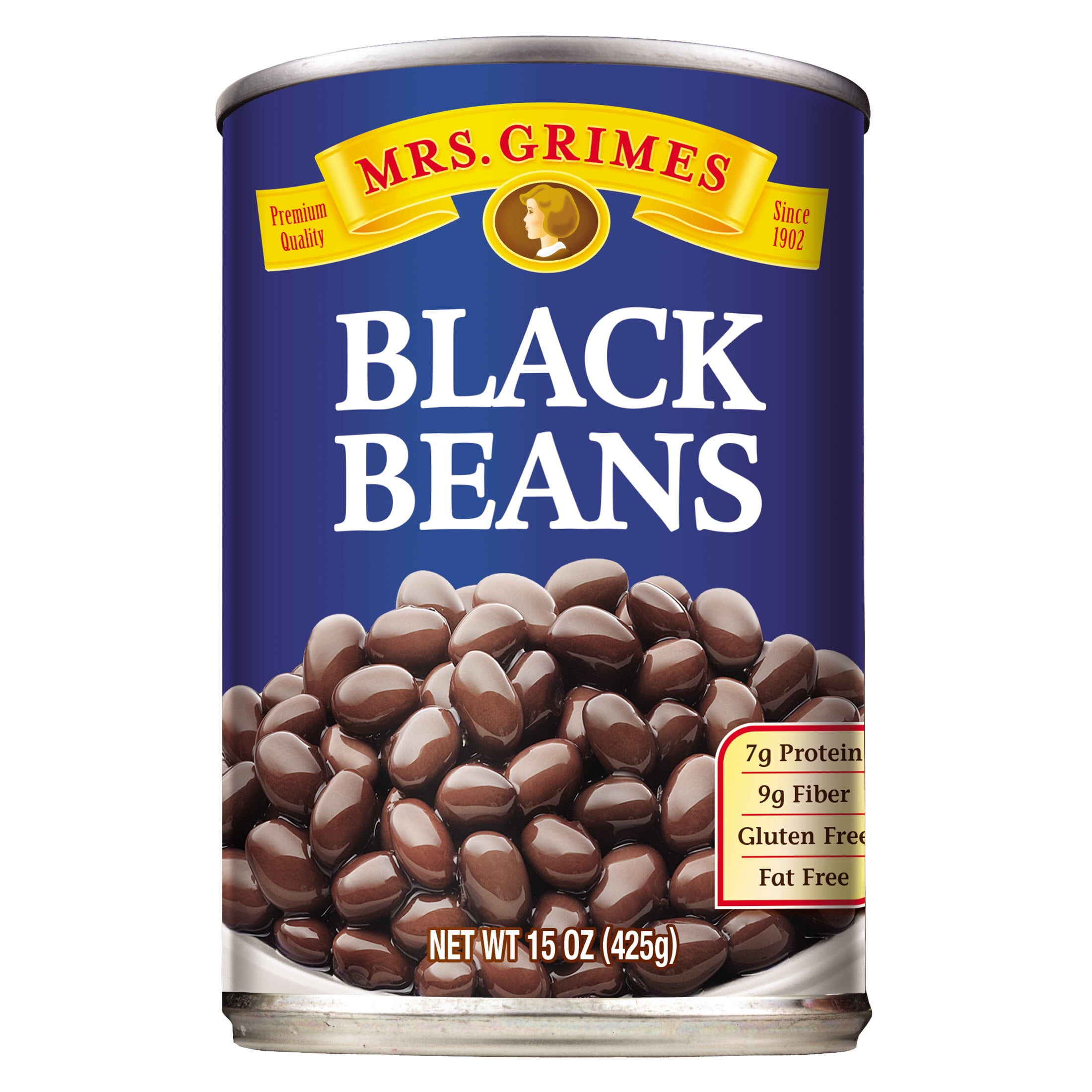 Mrs. Grimes Black Beans 15 oz Can - Walmart.com