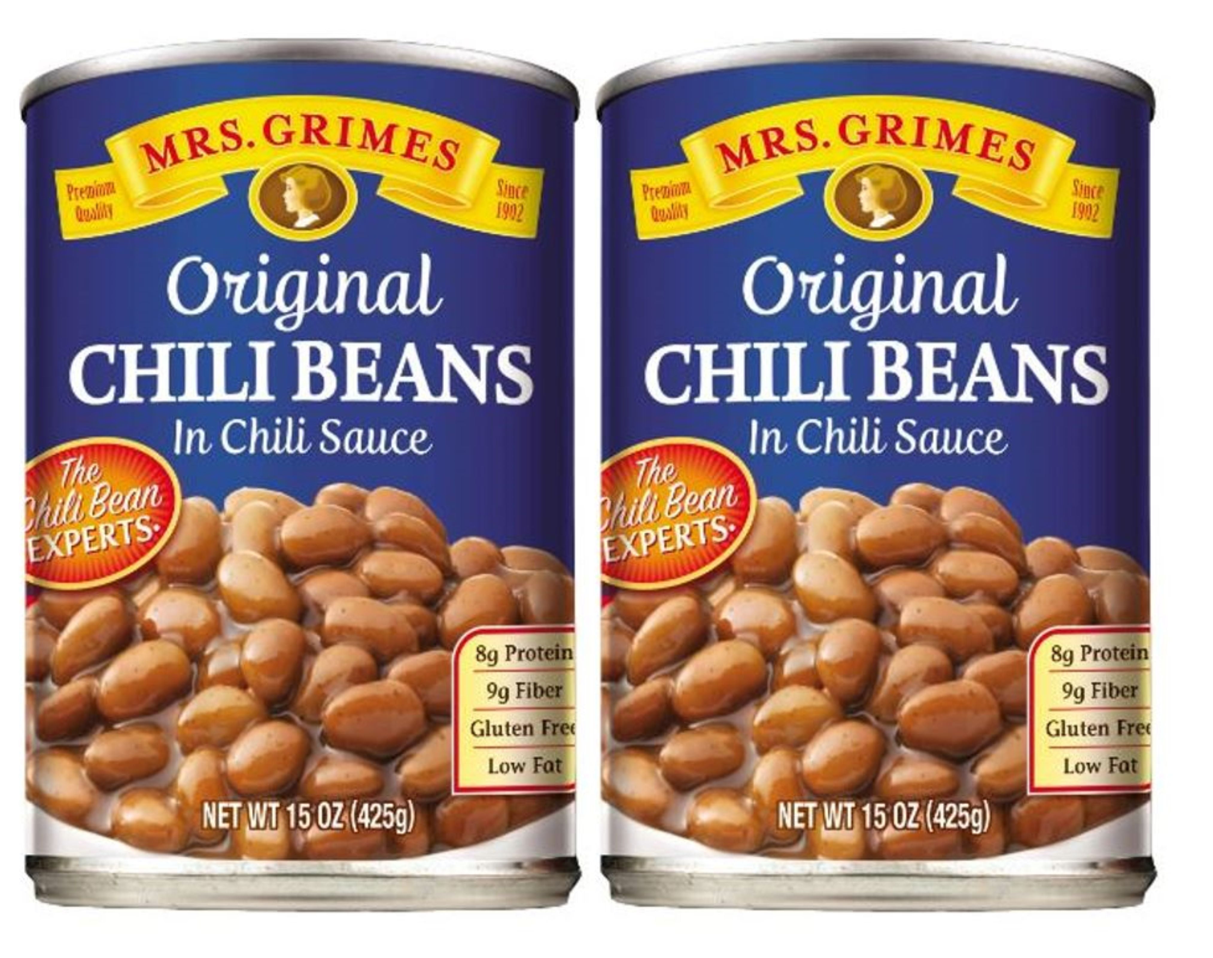 Mrs. Grimes Original Chili Beans 15 oz Can, Pack of 2 - Walmart.com