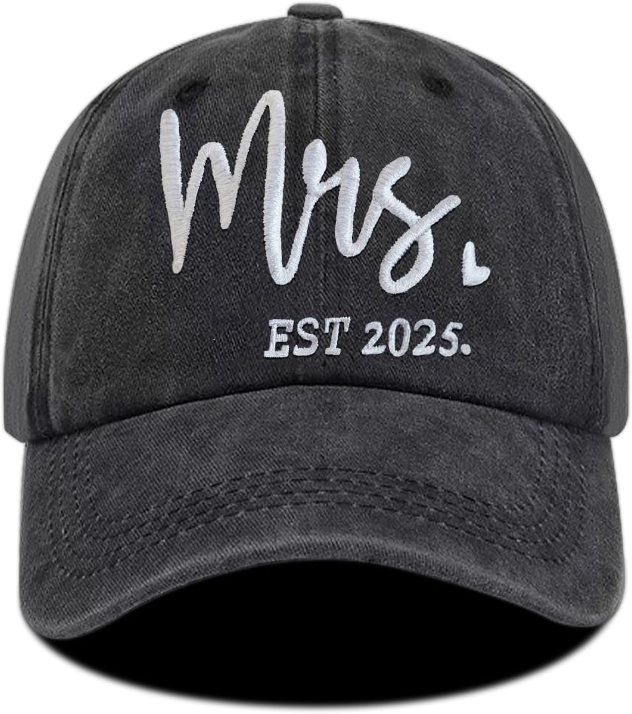 Mrs Hat Bridal Shower Gifts for Bride, Newlywed Honeymoon Wedding ...