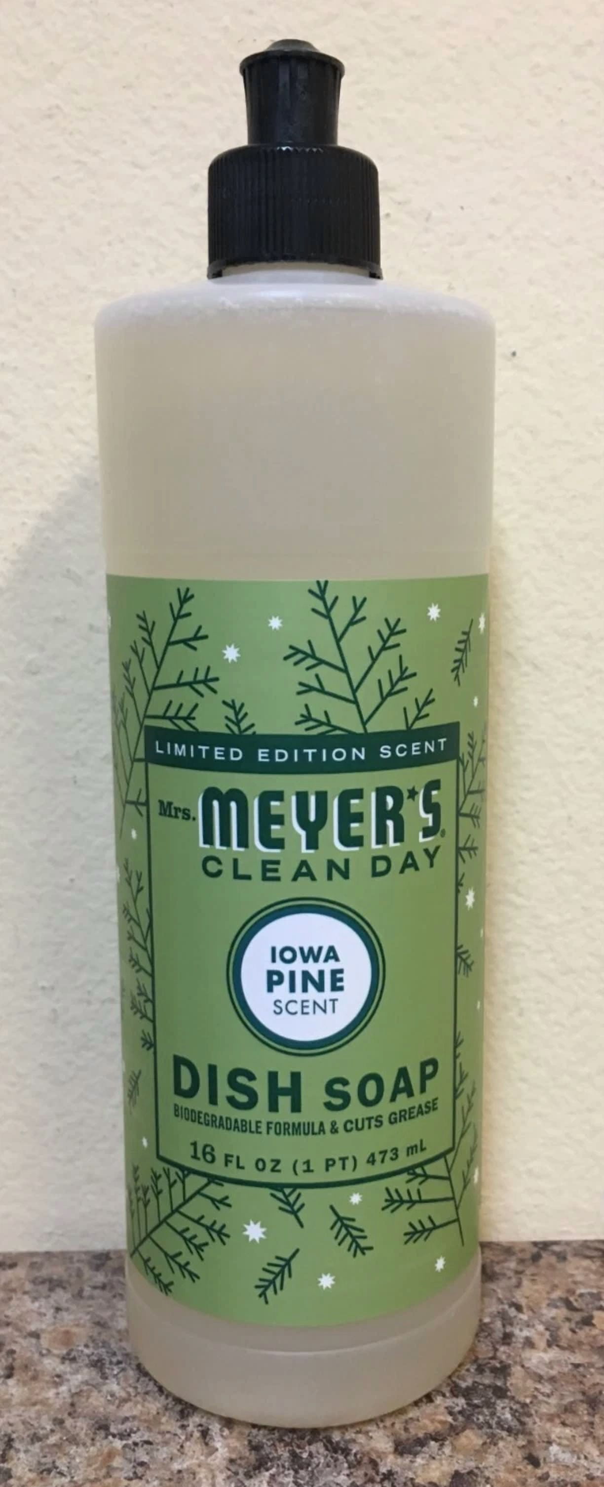 Mrs. Meyer’s, Liquid Dish Soap, 16 Oz, Iowa Pine Scent - Walmart.com