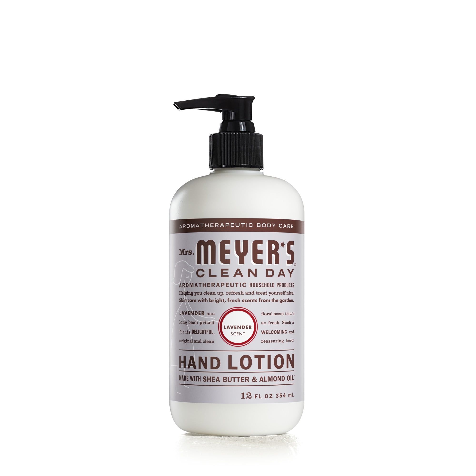 Mrs. Meyer's Clean Day Lavender Hand Lotion, Non-Greasy, Shea Butter ...
