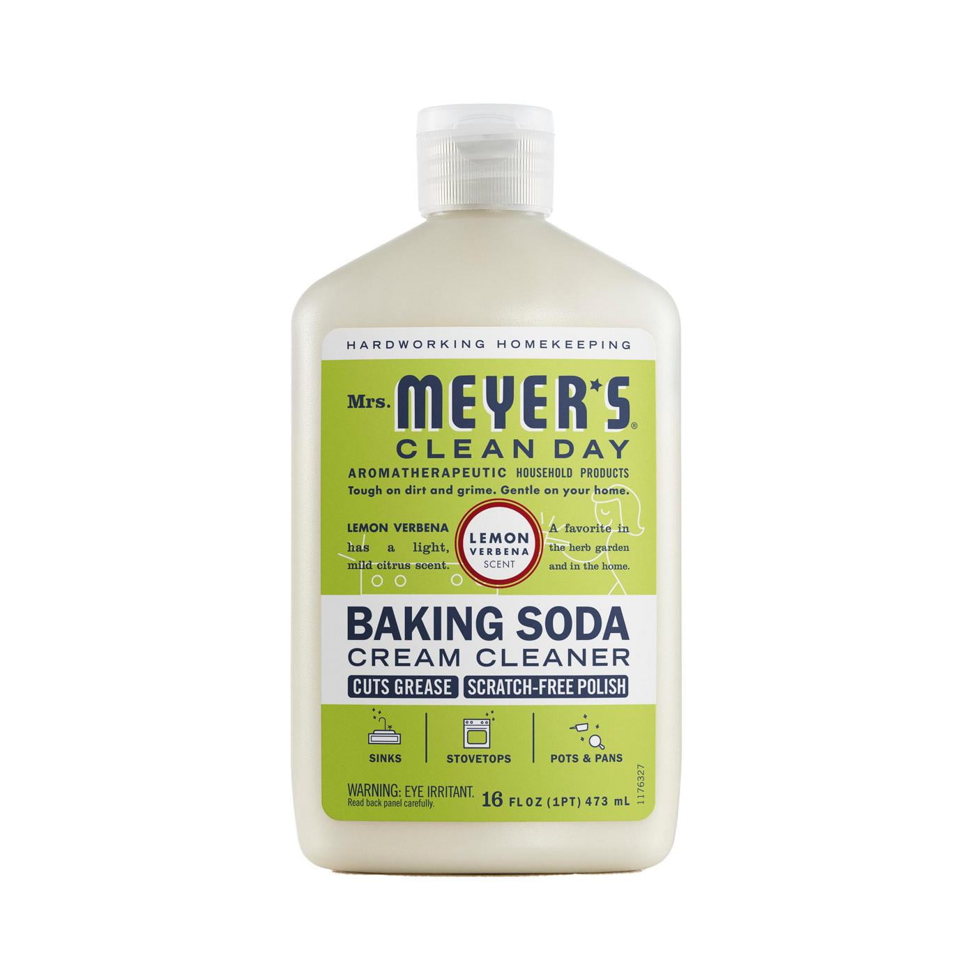 Mrs. Meyer's Clean Day Lemon Verbena Baking Soda Cream Cleaner - 16 oz ...
