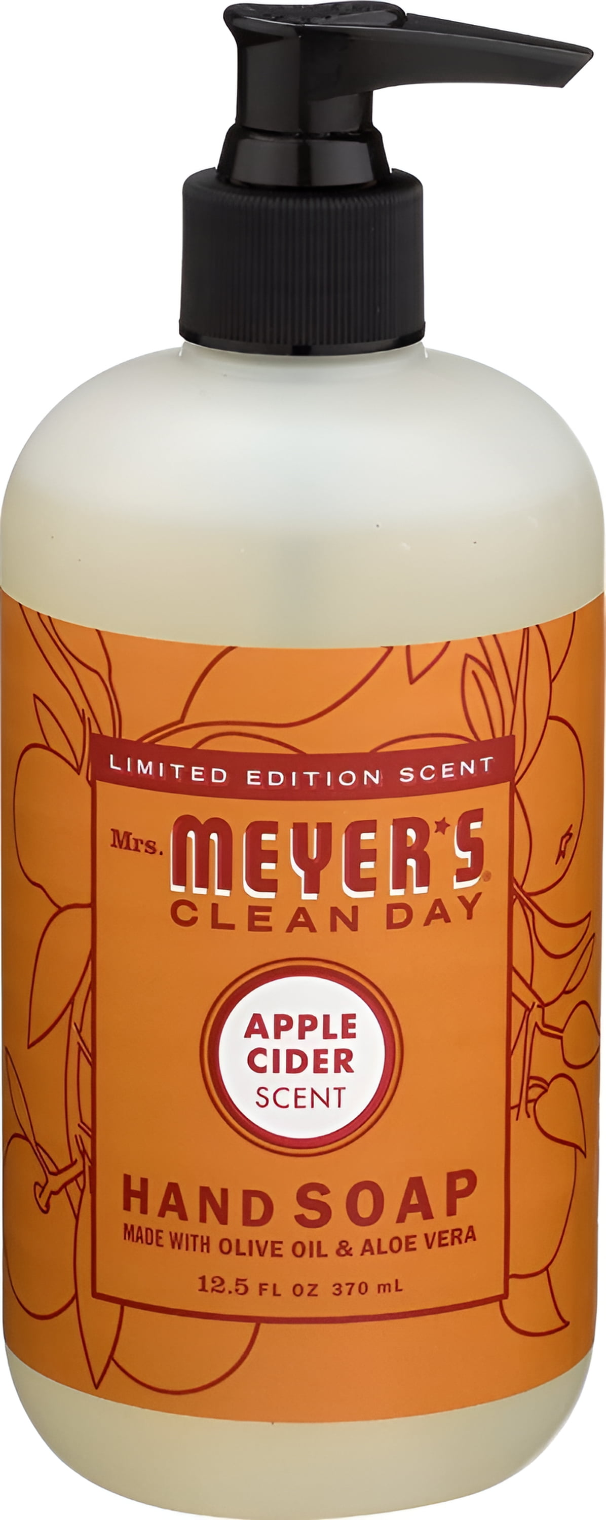 Mrs. Meyer's Clean Day Non-Drying Organic Hand Soap, Apple Cider Scent ...