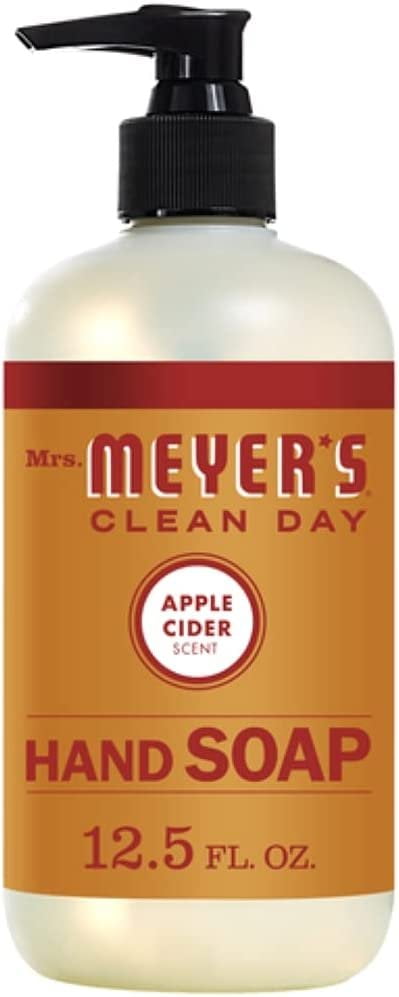 Mrs. Meyer's Clean Day Liquid Hand Soap, Cruelty Free & Biodegradable ...