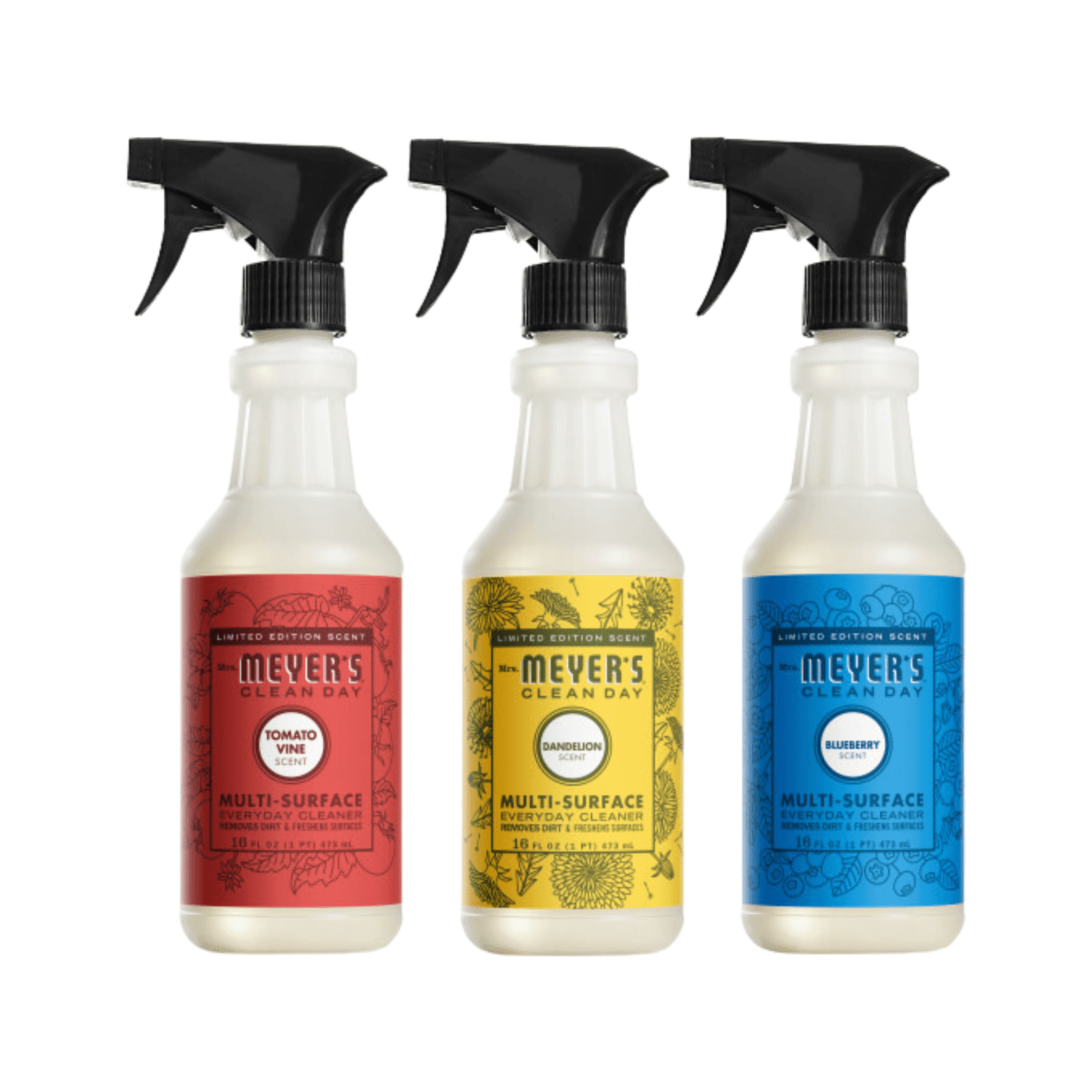 Mrs. Meyer’s Clean Day Multi-Surface Cleaner 16 fl oz Each, Tomato Vine ...