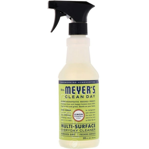 Mrs. Meyer's Clean Day Multi-Surface Cleaner, Lemon Verbena, 16 fl oz ...