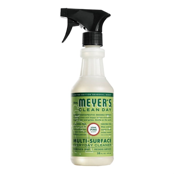 Mrs. Meyer's Clean Day Multi-Surface Everyday Cleaner, Iowa Pine, 16 Oz ...