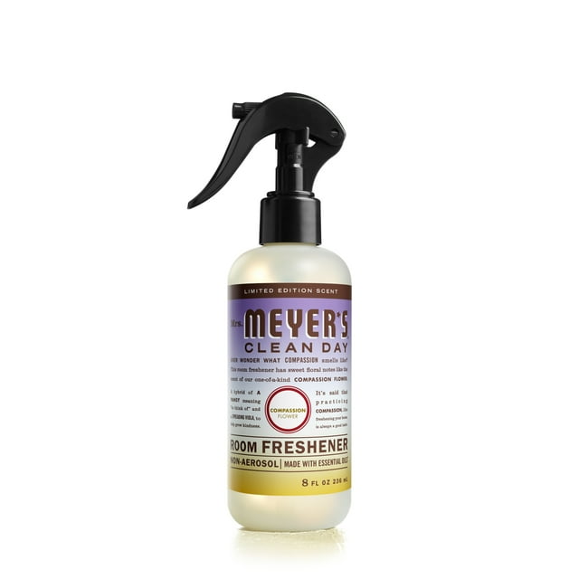 Mrs. Meyer's Clean Day Compassion Flower Room Freshener, Non-Aerosol ...