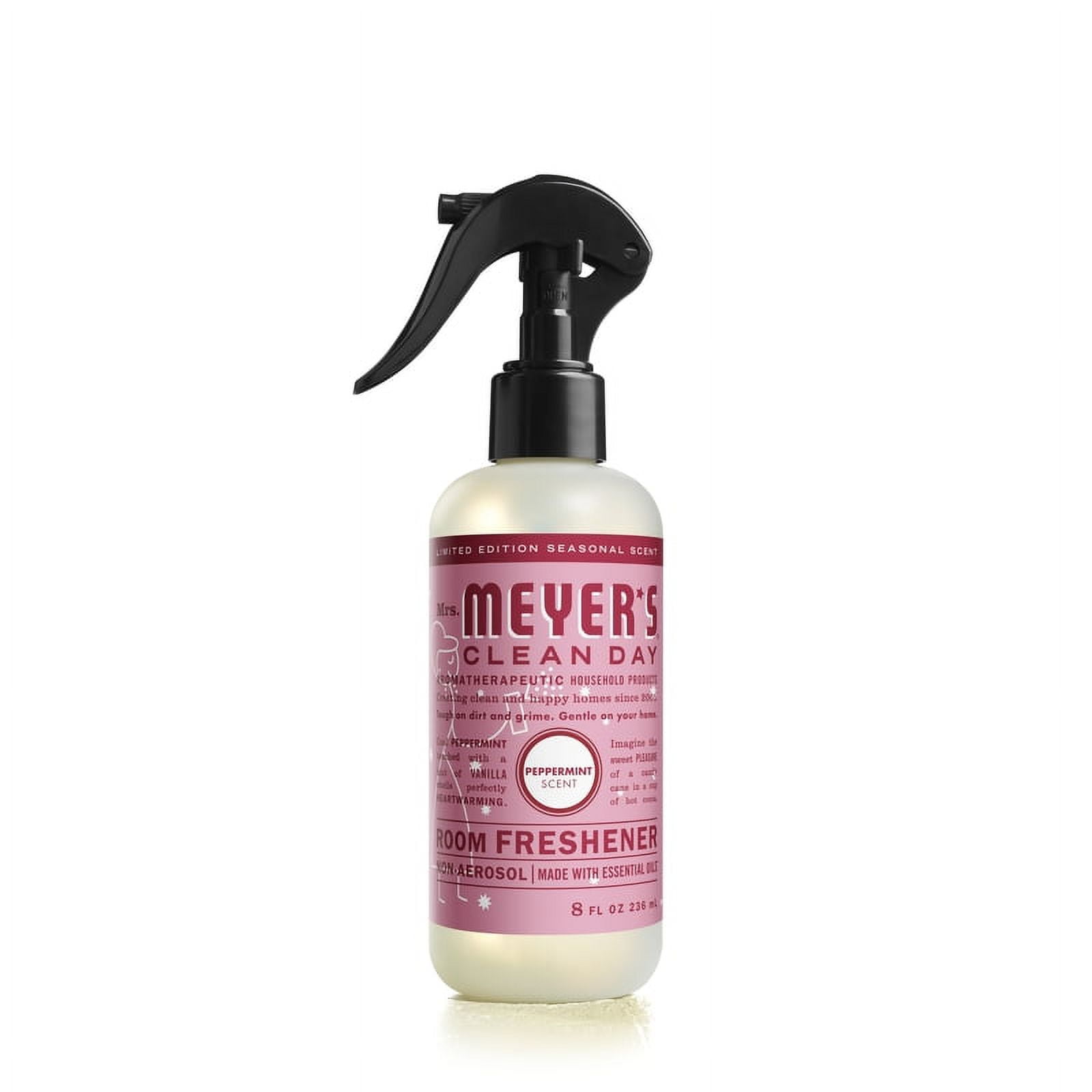 Mrs. Meyer's Clean Day Peppermint Room Freshener Spray, Non-Aerosol, 8 ...