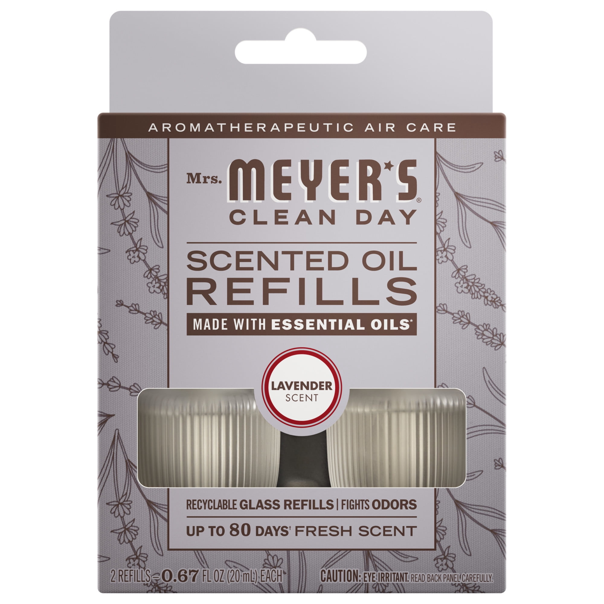 Mrs. Meyer's Clean Day Premium Lavender Scented Oil Plug-In Diffuser ...