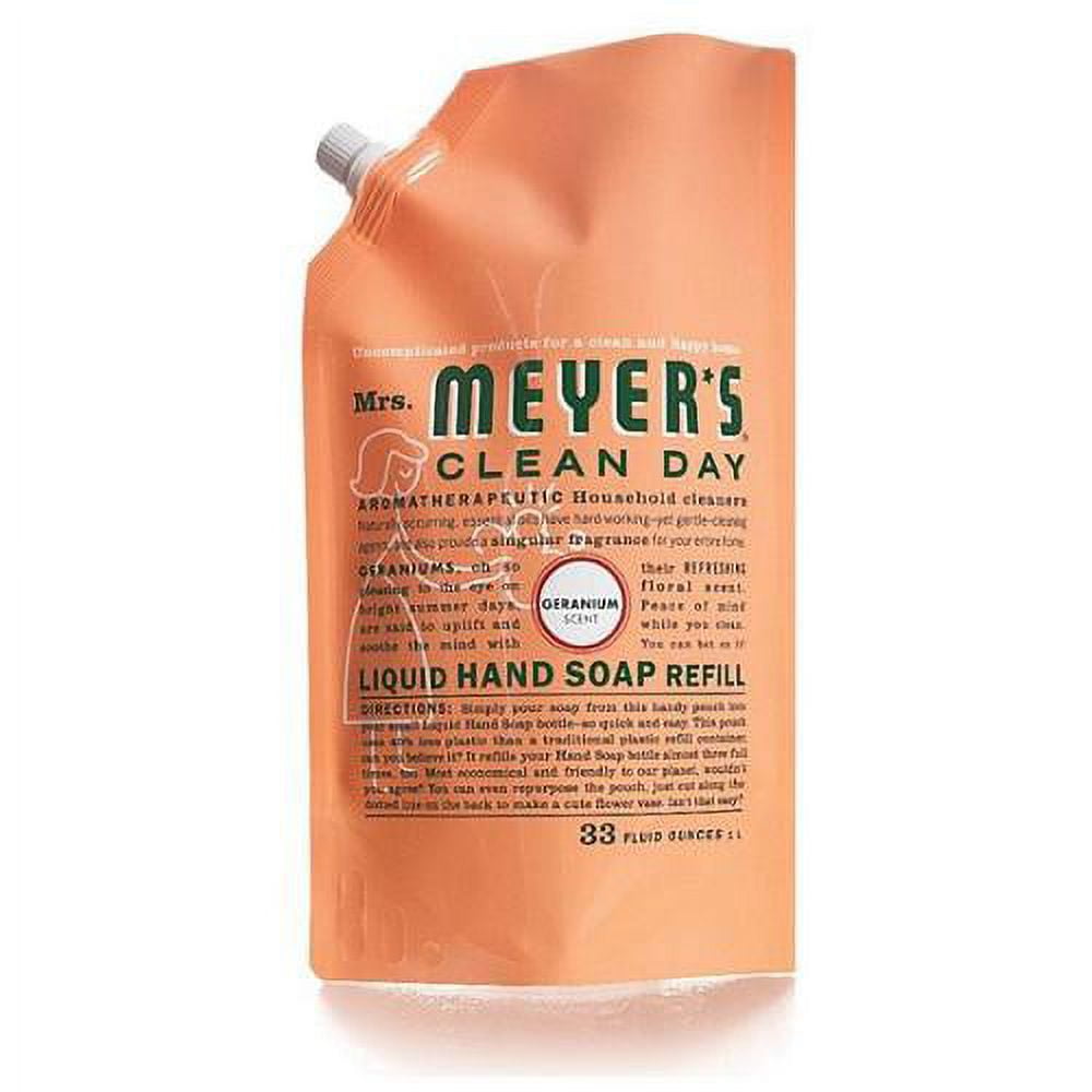 Mrs Meyers Hand Soap Refill Made With Essential Oils Biodegradable