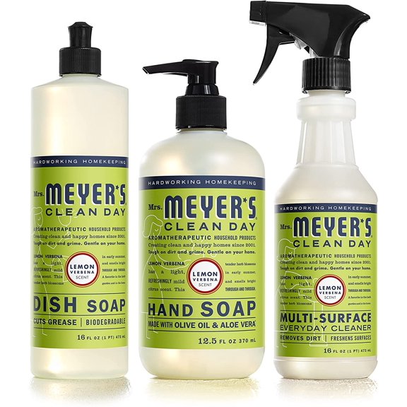 Mrs. Meyer's 3 CT Kitchen Bundle: Bluebell Scented Dish Soap, Hand Soap ...
