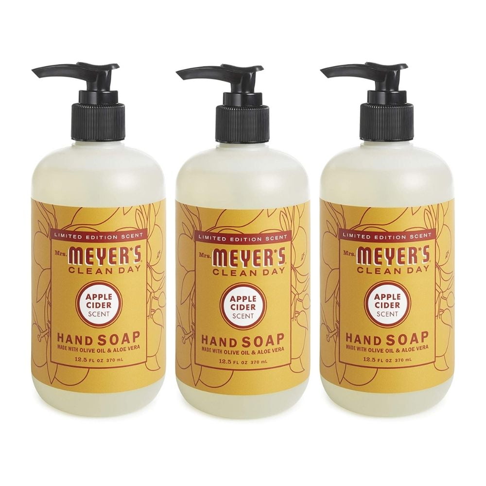 Mrs. Meyer's All-Natural, Moisturizing Hand Soap with Olive Oil & Aloe ...