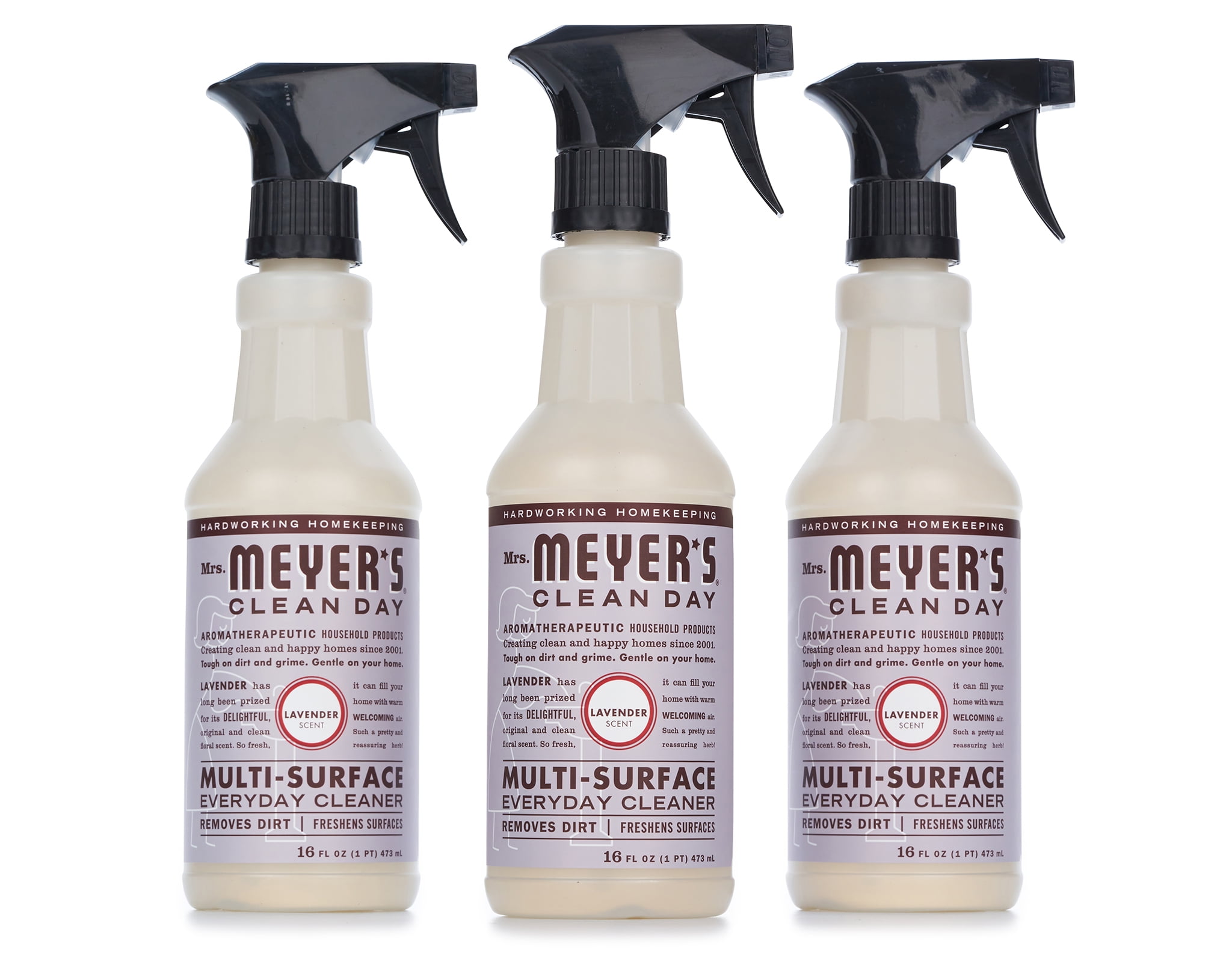 Mrs. Meyer's Multi-Surface Cleaner 3 x 16 oz. - Lavender - Walmart.com