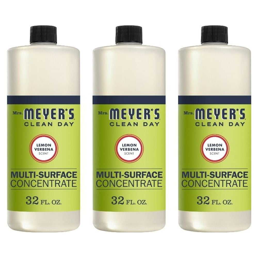 Mrs. Meyer's Multi-Surface Cleaning Concentrate, Lemon Verbena, 32 oz ...