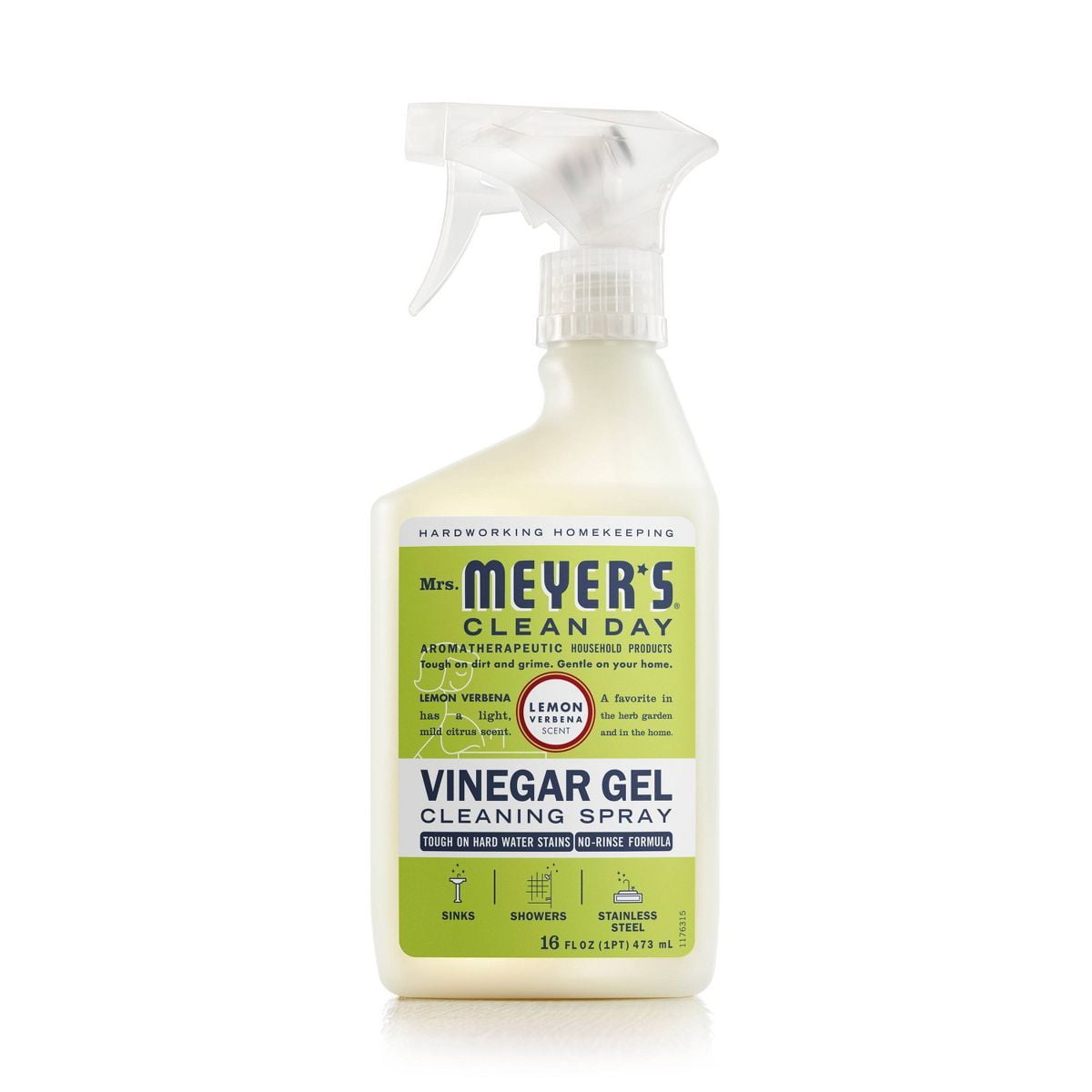 Mrs. Meyer39;s Clean Day Lemon Verb Vinegar Gel Cleaning Spray - 16 fl ...