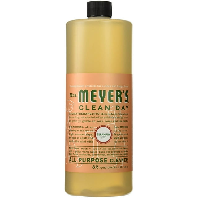 Mrs. Meyers Clean Day All Purpose Cleaner, Geranium 32 oz (Pack of 2 ...