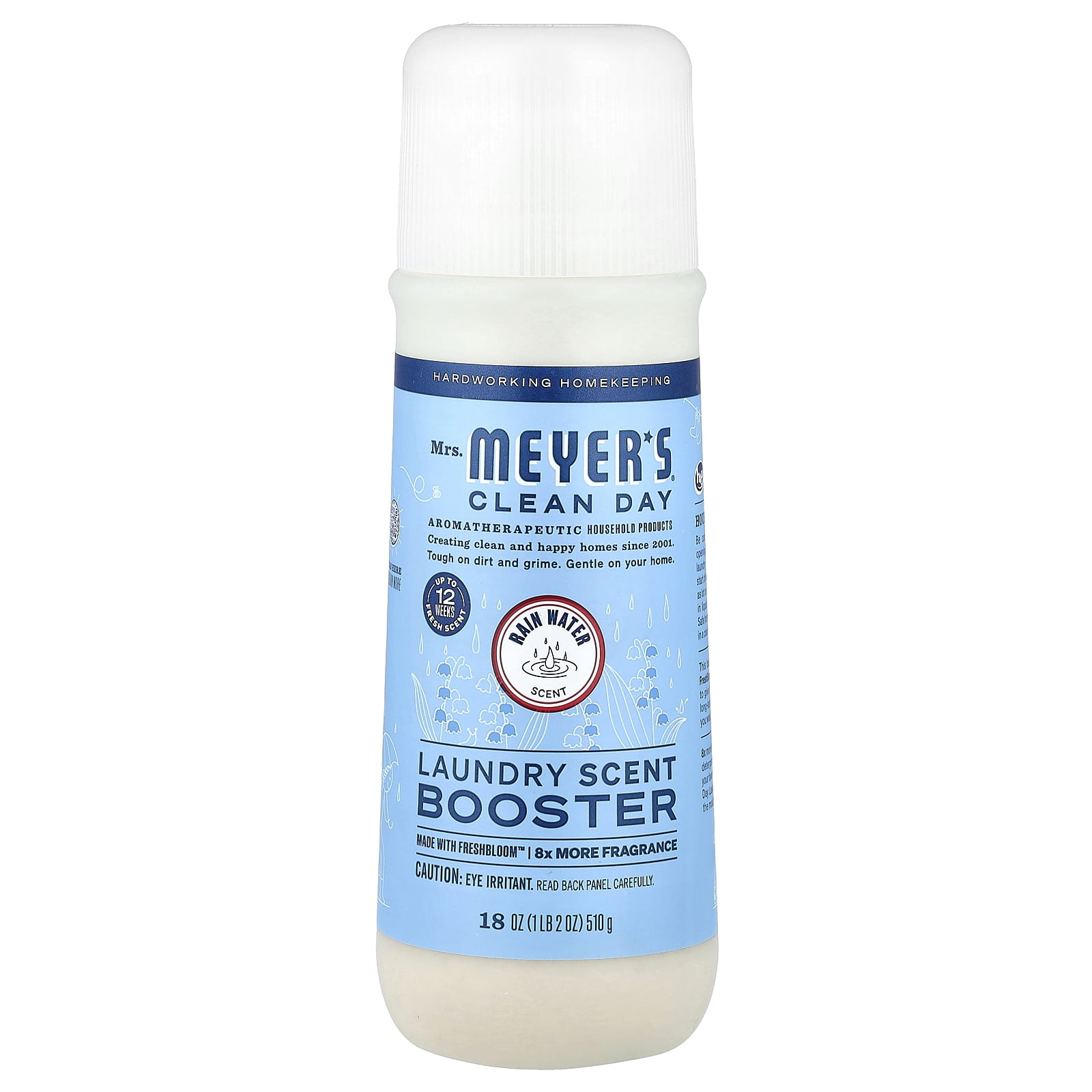 Mrs. Meyers Clean Day Laundry Scent Booster, Rain Water, 18 oz (510 g ...