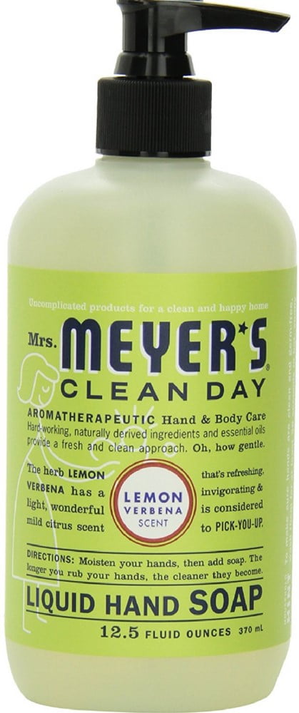 Mrs Meyers Clean Day Liquid Hand Soap Lemon Verbena 12 5 Oz Pack Of