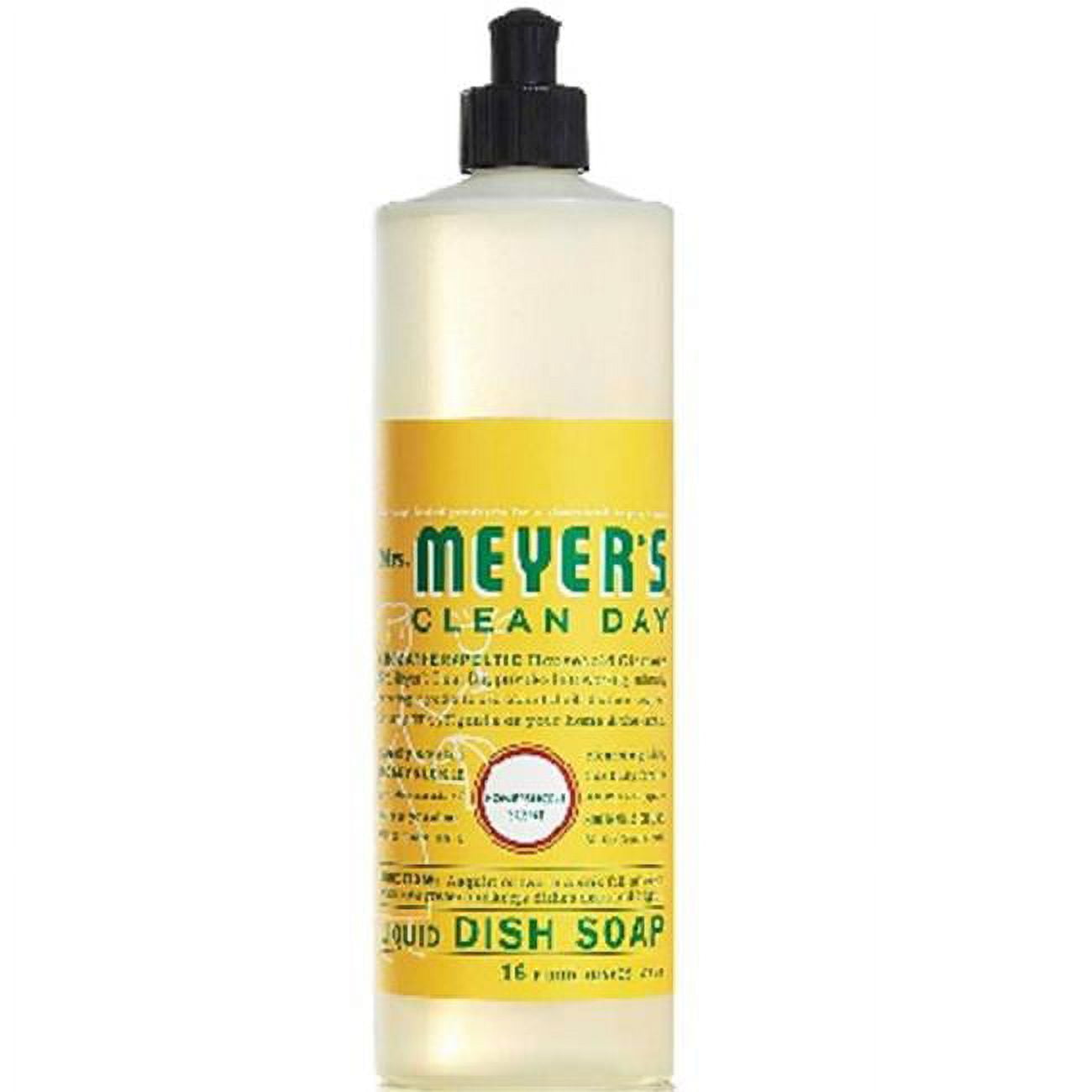 Mrs Meyers Clean Day Mrs Meyers Liquid Dish Soap Honeyskl - 6x16OZ ...