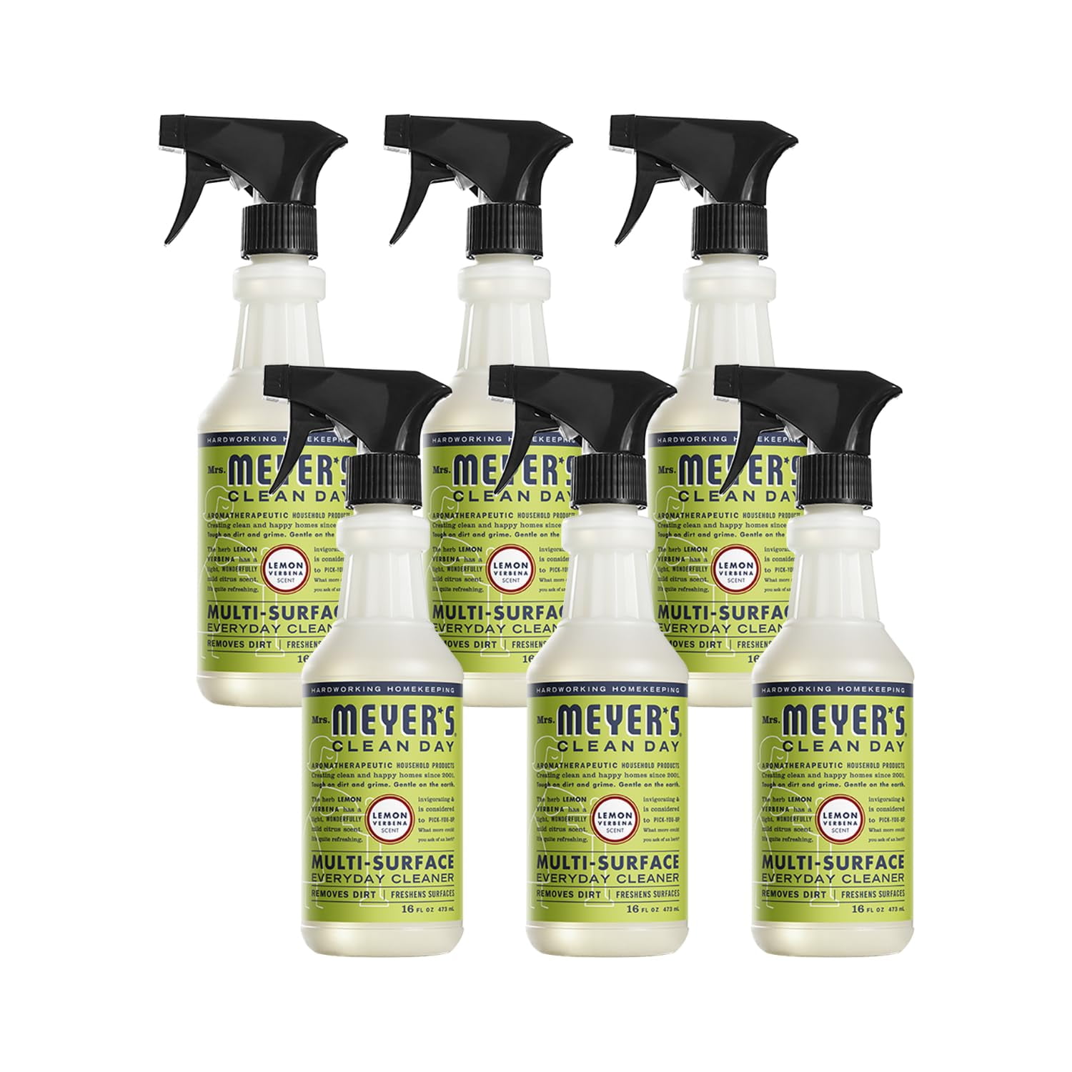 Mrs. Meyers Clean Day Multi-Surface Spray, Lemon Verbena 16 Oz (Pack Of ...