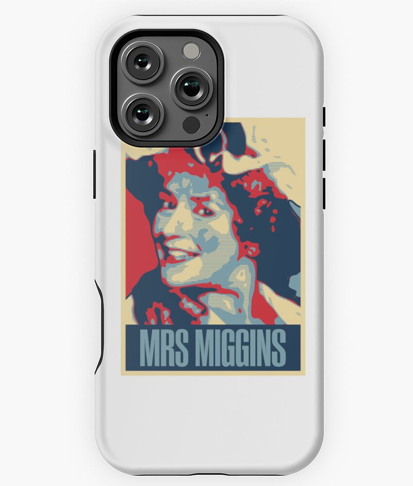 Mrs Miggins Blackadder Funny TV Show Phone Case for iPhone 16 15 14 13 ...