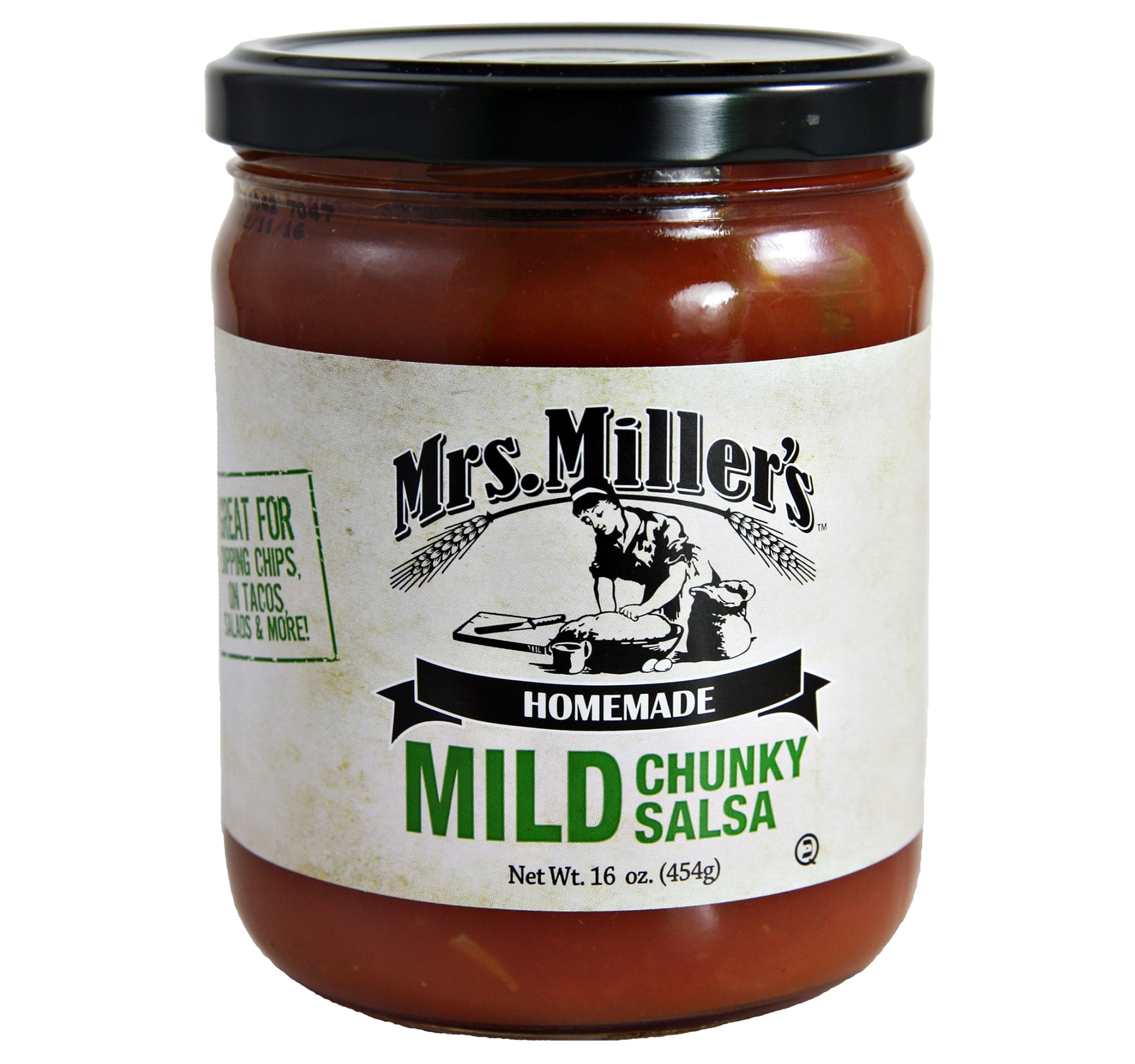 Mrs. Miller's Homemade Mild Chunky Salsa, 3-Pack 16 oz. Jars - Walmart.com