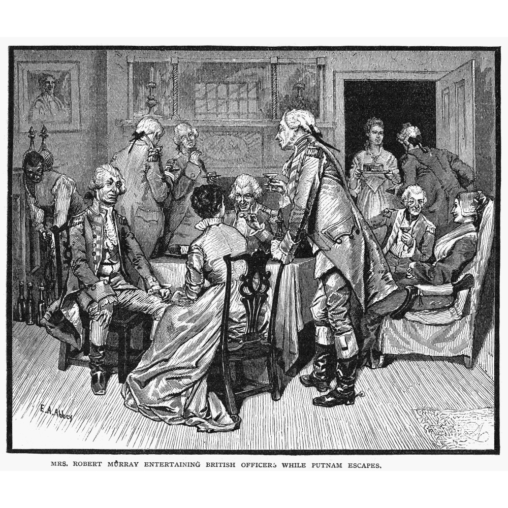 Mrs Murray And Lord Howe Nmary Lindley Murray Detaining Lord Howe