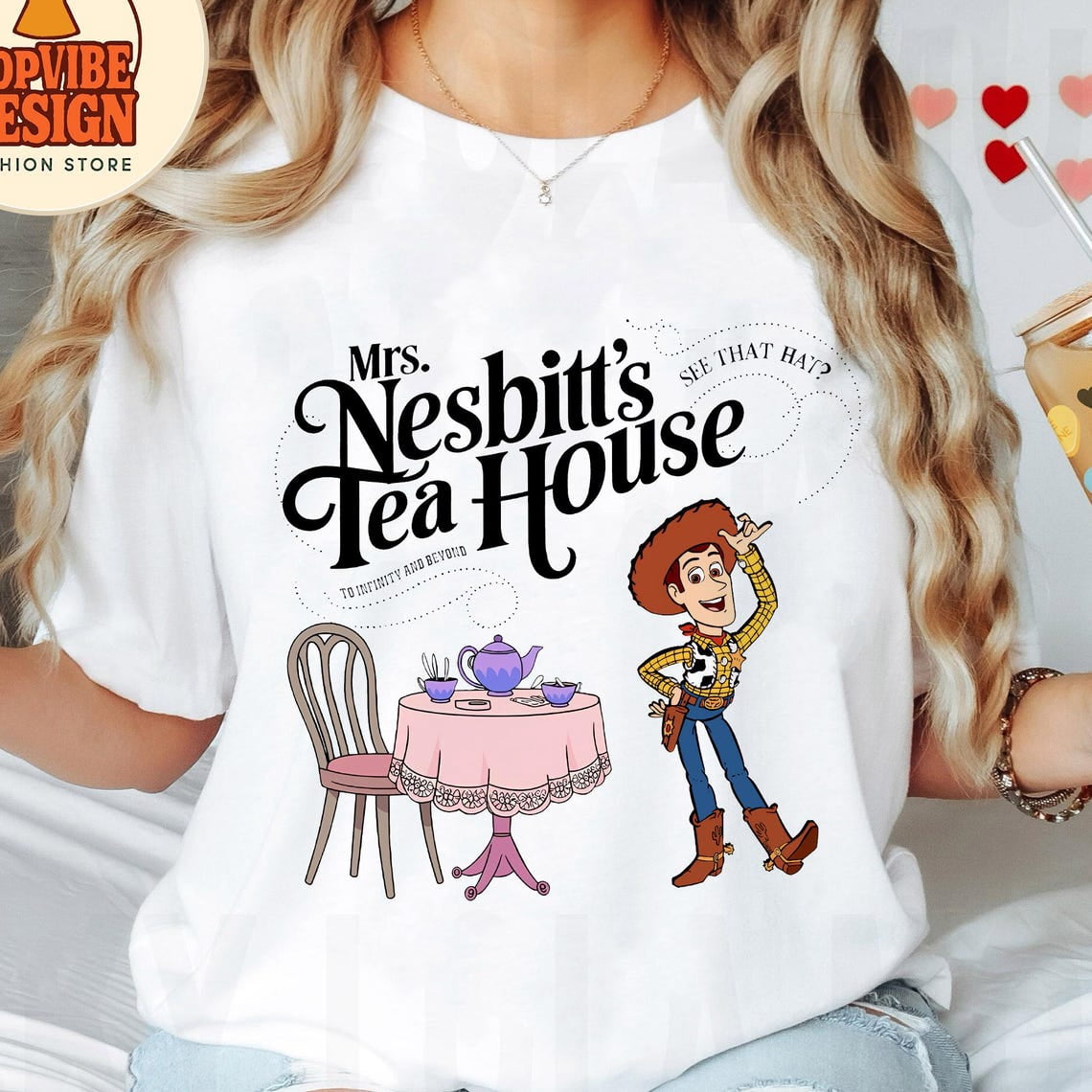 Mrs. Nesbitt'S Tea House Shirt, Nesbitt'S Tea House Shirt, Toy Story ...