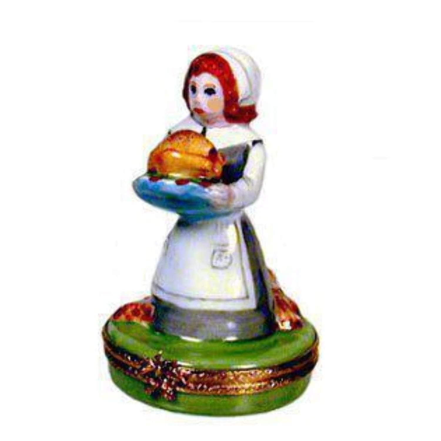 Mrs Pilgrim Artoria Limoges Box Porcelain Figurine - Walmart.com
