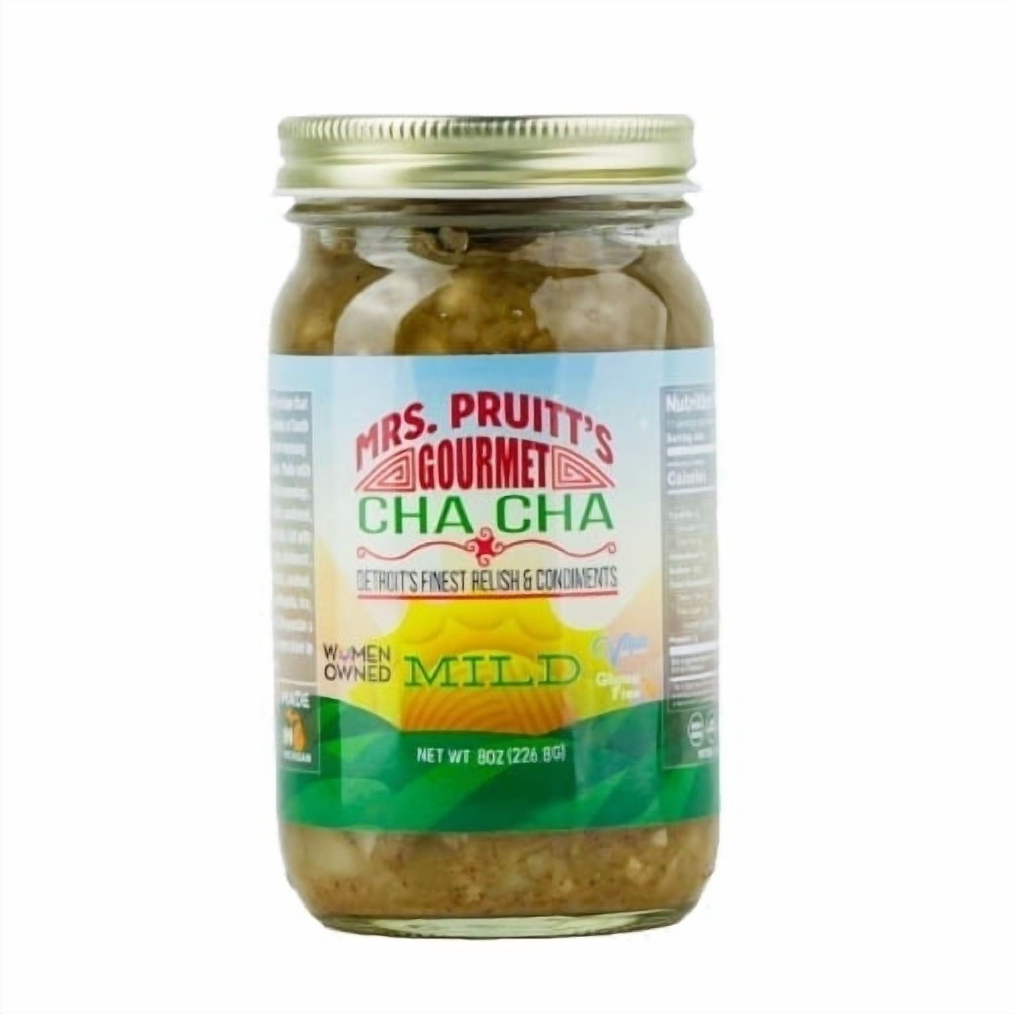 Mrs. Pruitt's Gourmet CHA CHA Mild 8 oz - Walmart.com
