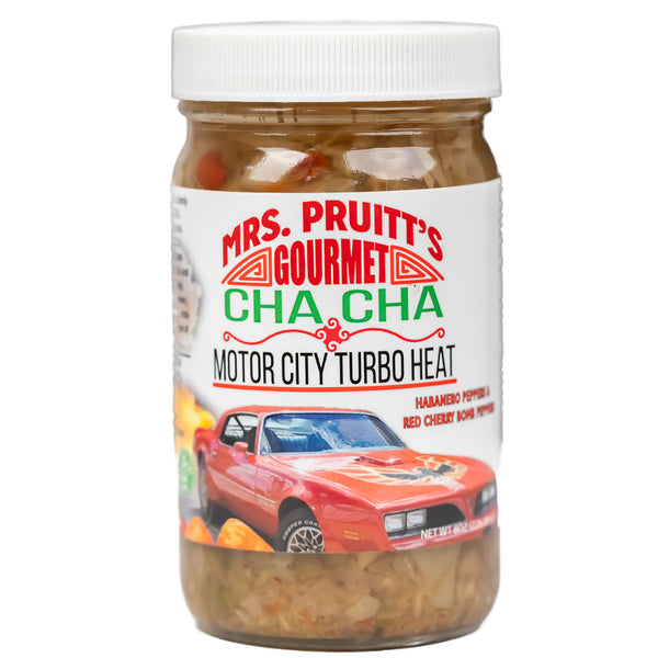 Mrs. Pruitt's Gourmet CHA CHA Turbo Heat 8 oz. - Walmart.com