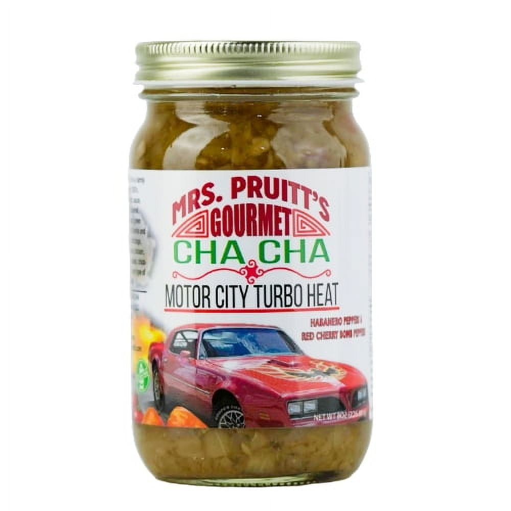 Mrs. Pruitt's Gourmet CHA CHA Turbo Heat 8 oz. - Walmart.com