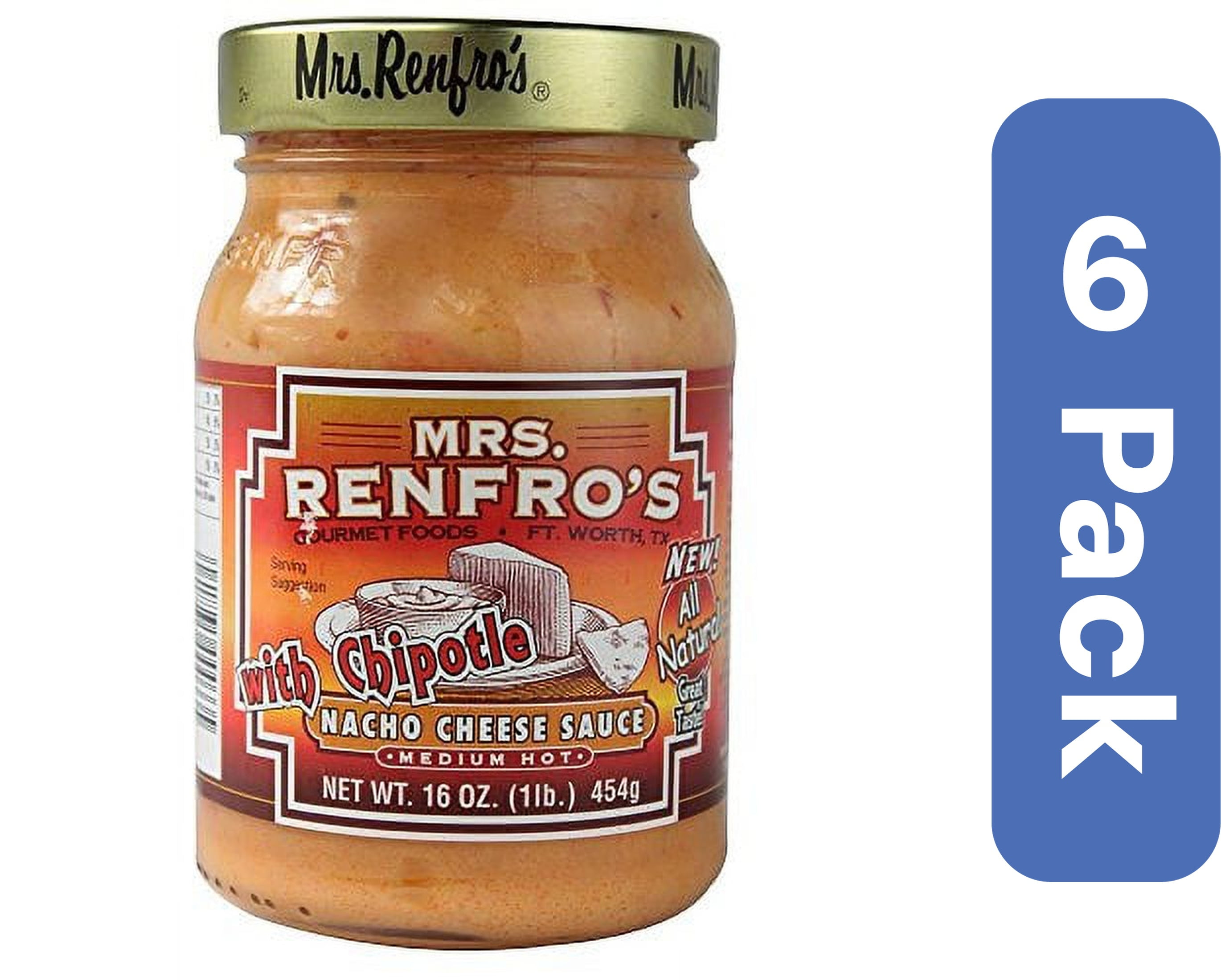Mrs Renfros Chipotle Nacho Cheese Sauce, 16 Ounce - 6 per case ...