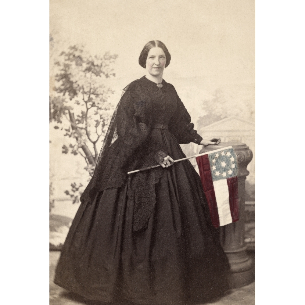 Mrs. Ridgley Brown C1863. Npossibly The Wife Of Lieutenant Colonel ...