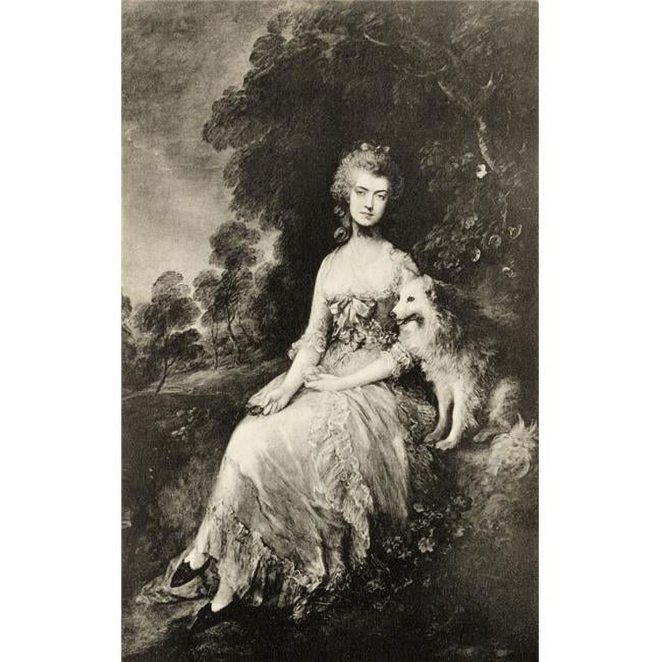 Mrs Robinson After Painting by Gainsborough Mary Perdita Robinson 1757 ...