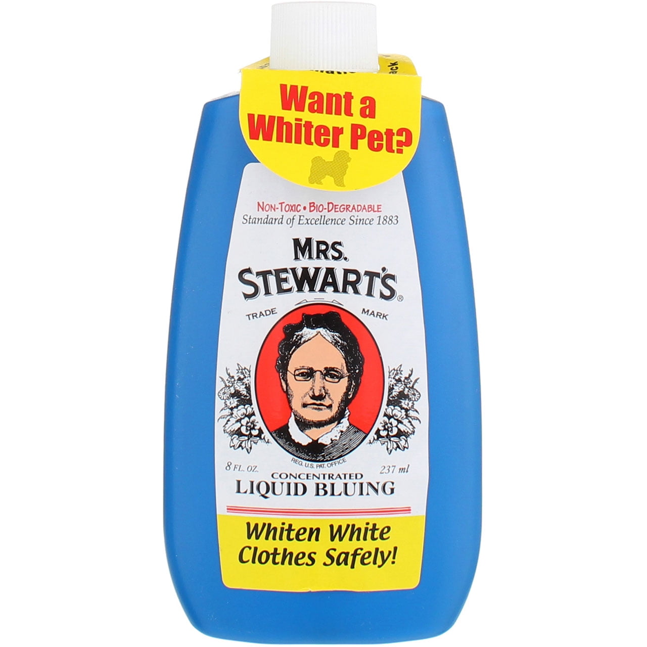 Mrs. Stewart's Versatile Concentrated Liquid Bluing, 8 fl oz - Pack of ...