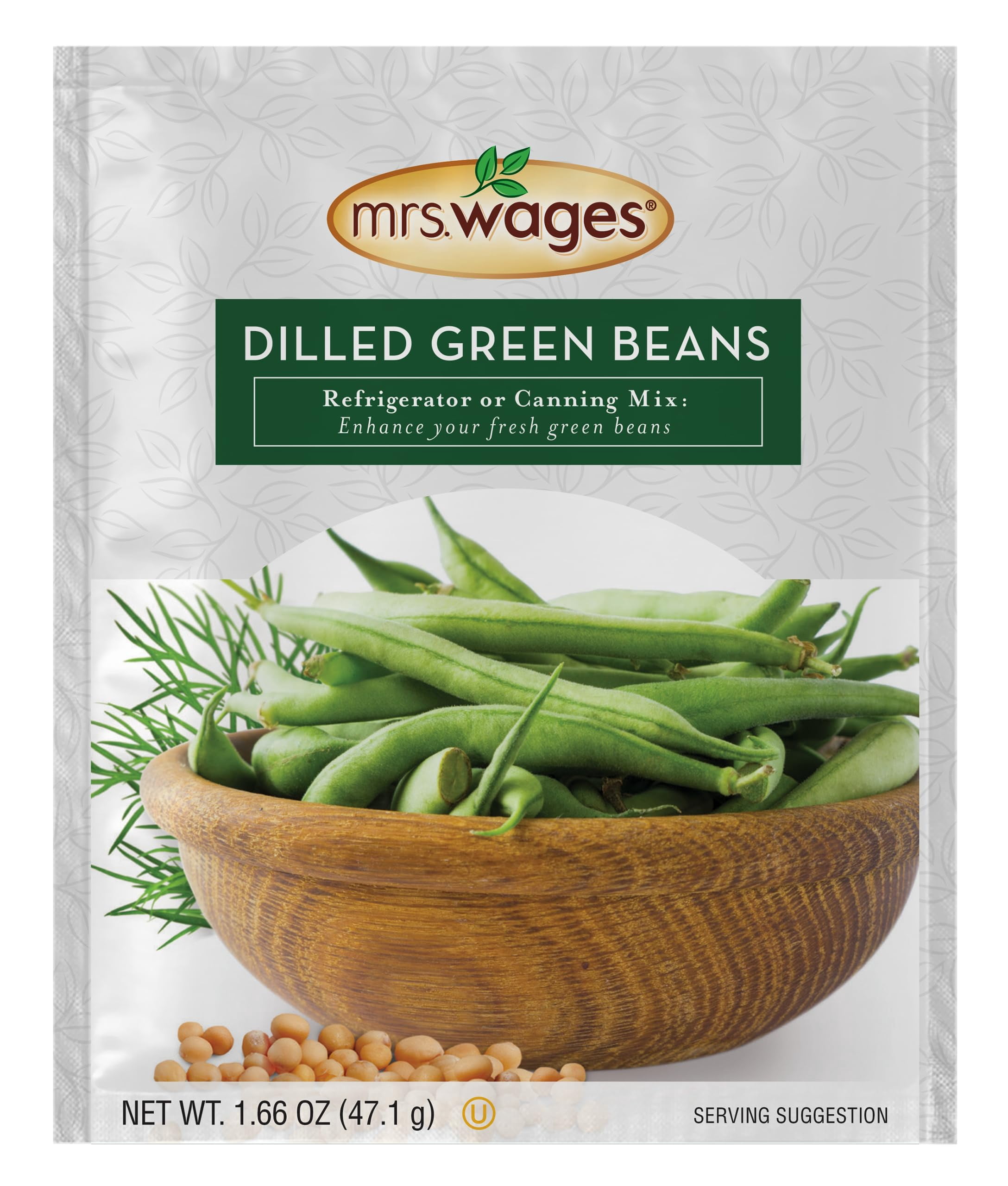 Mrs. Wages Dilled Green Beans Refrigerator KKS1 or Canning Mix | Quick ...