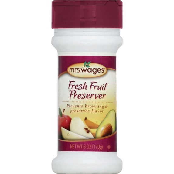 Mrs. Wages, Fresh Fruit Preserver, 6 oz, Sugar Included - Walmart.com