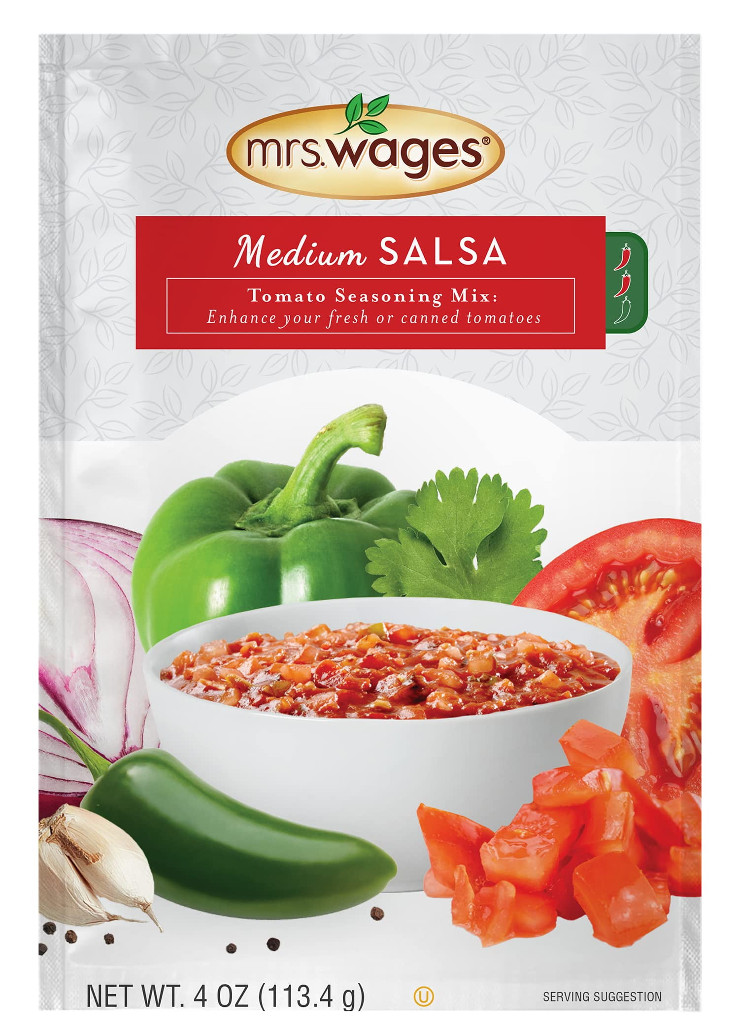 Mrs. Wages MediumEGSC Salsa Canning Mix, Easy-To-Use, Simple Homemade ...