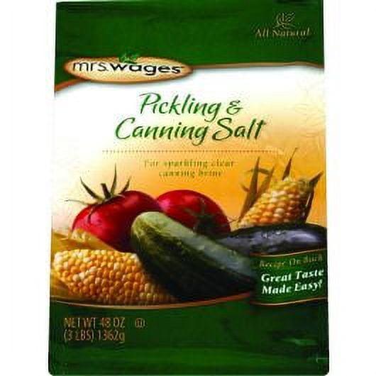 Mrs Wages Mrs Wages W510-B4425 48 Ounce Can/Pickling Salt - Walmart.com