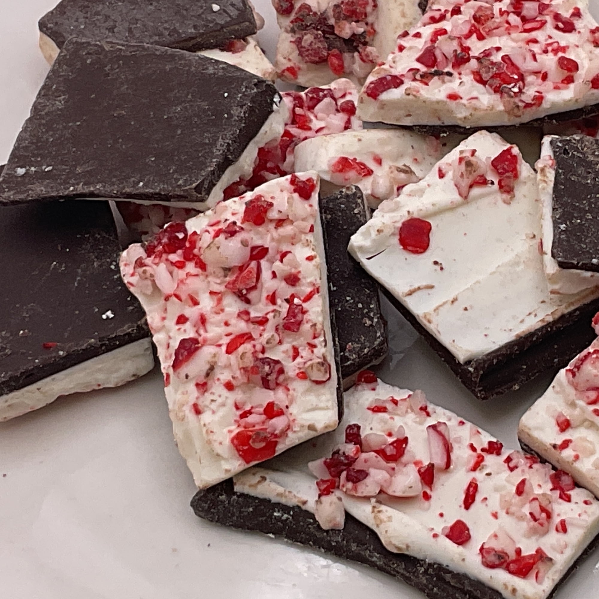 Mrs.j's Heav'nly Delights - Double Chocolate Peppermint Bark - Walmart.com