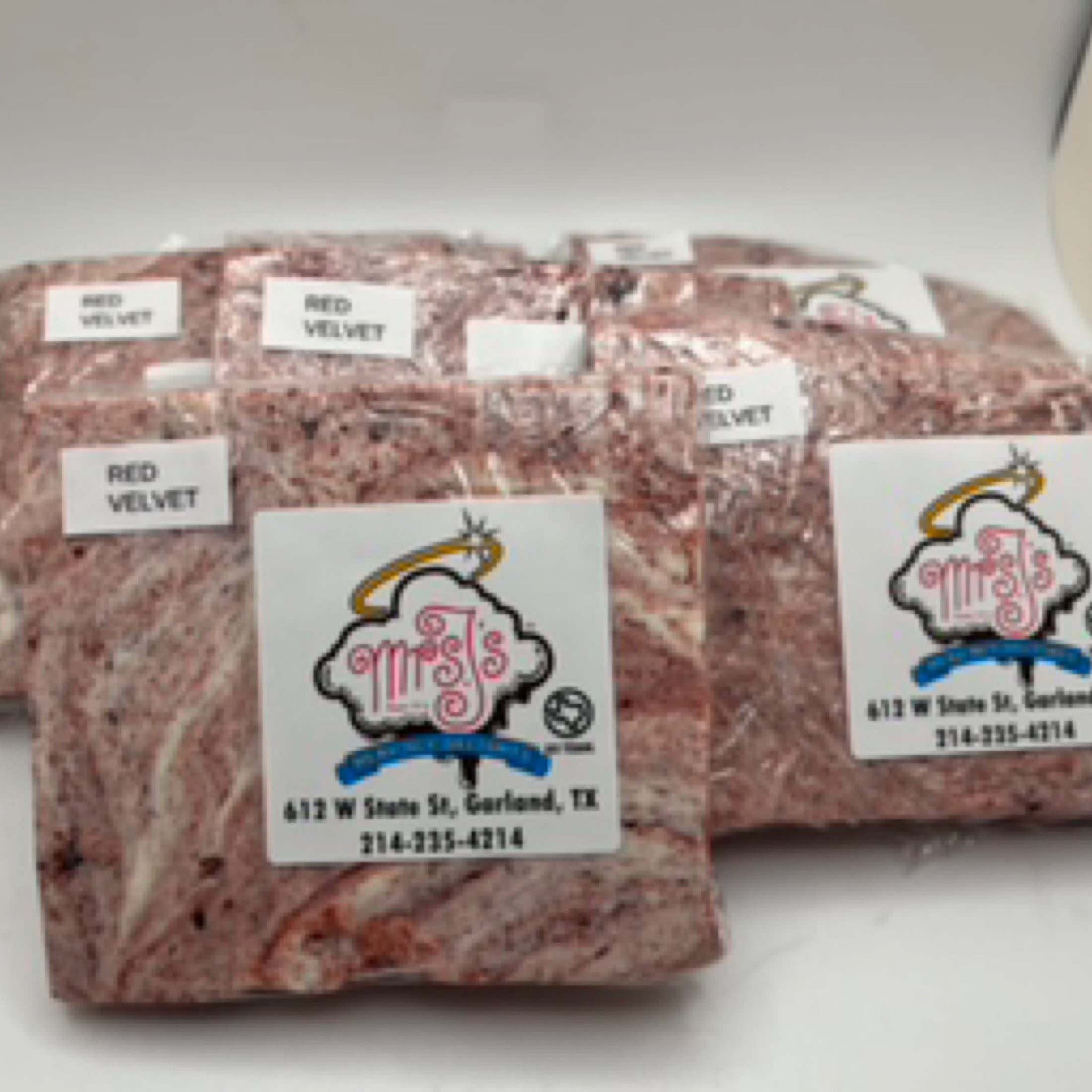 Mrs.j's Heav'nly Delights - Red Velvet Fudge Brick 6 Oz - Walmart.com