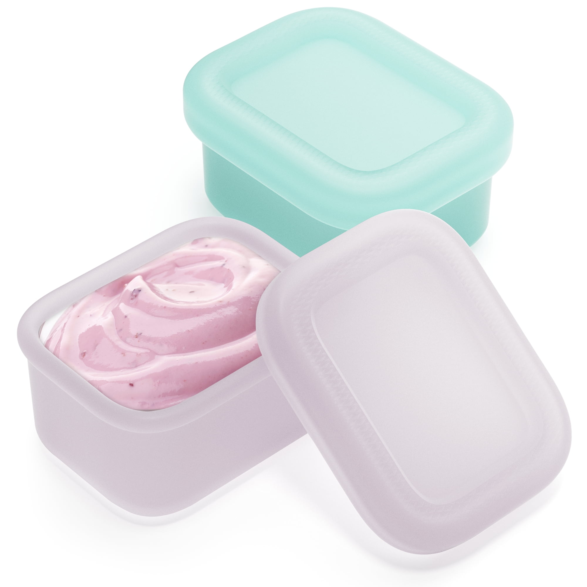 Mrsdry 2-Pack Leak-Proof Salad Dressing Container To Go, Food Grade ...