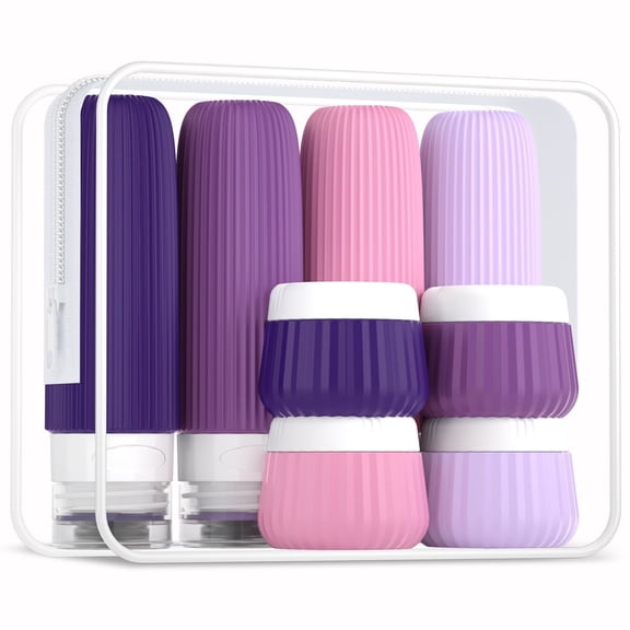 ACDANC 2026 New 5Pcs Silicone Bottle Covers for Travel Leak Proof ...
