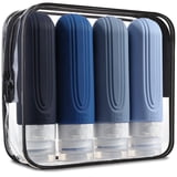 Mrsdry Travel Bottles for Toiletries, Tsa Approved 3oz Travel Size ...